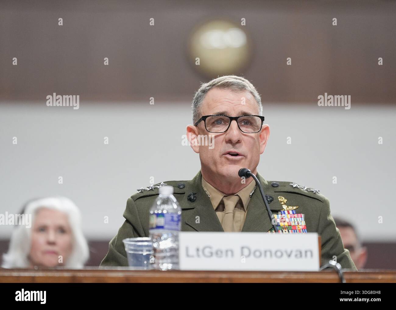 Lt. General Francis L. Donovan, testifies during a Senate Committee on ...