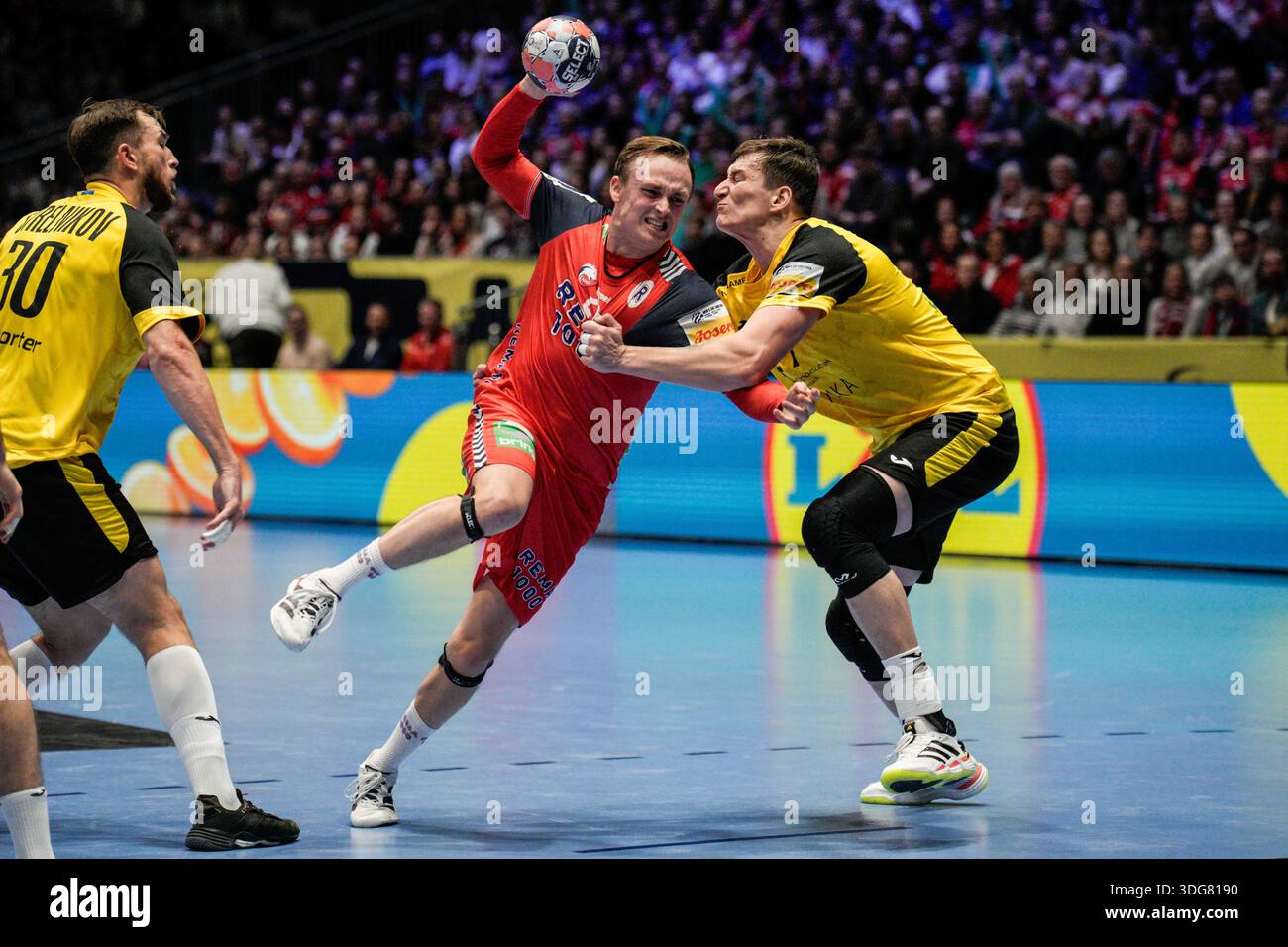 Bærum 20260115. The European Championship match in handball between ...