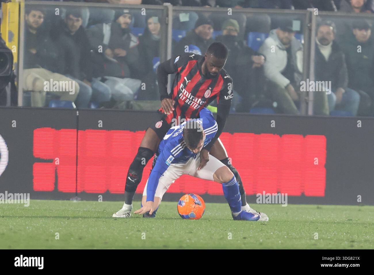 ComoÕs AC Milan's Fikayo Tomori during the Serie A soccer match between ...
