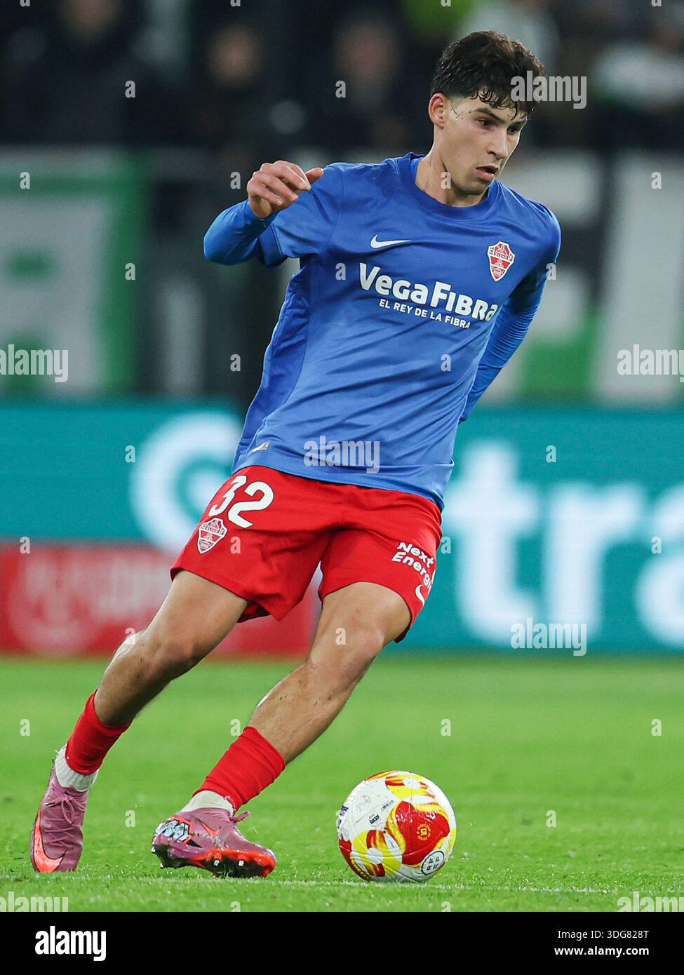 Adam El Mokhtari of Elche CF during the Copa del Rey match between Real ...