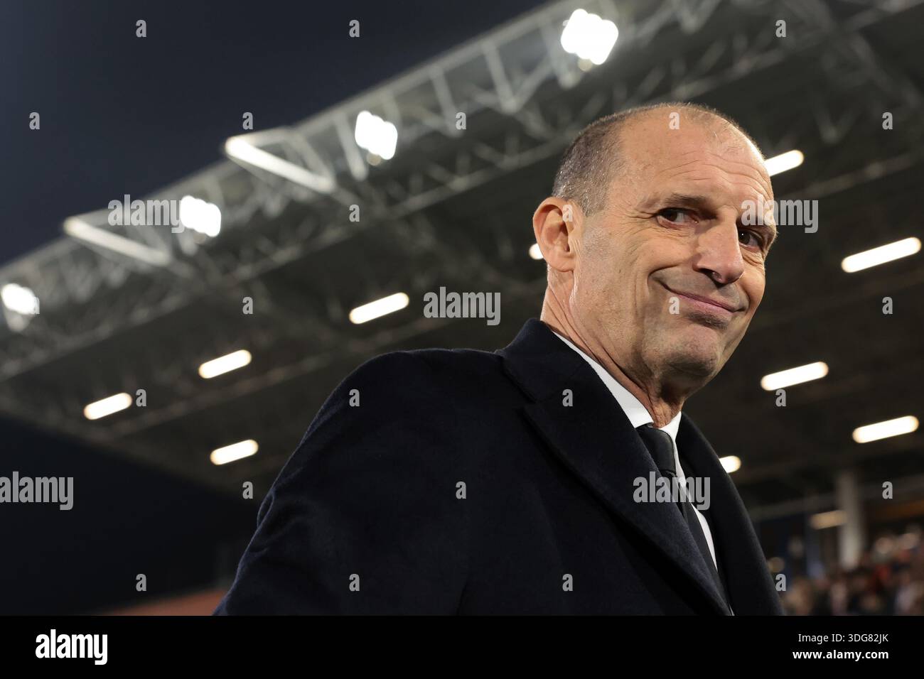 Como, Italy, 15th January 2026. Massimiliano Allegri Head coach of AC ...