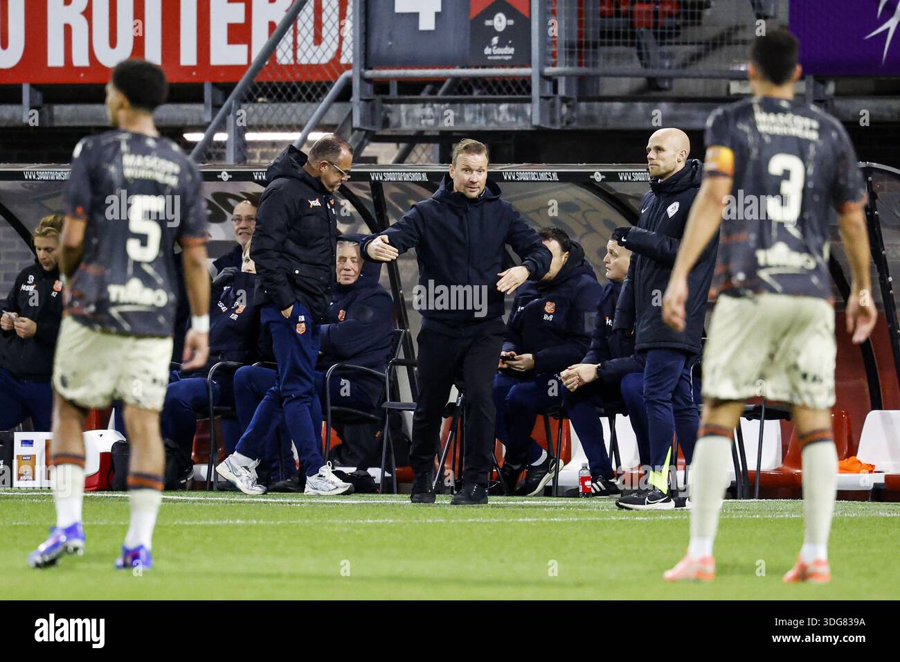 ROTTERDAM - FC Volendam coach Rick Kruys during the round of 16 KNVB ...
