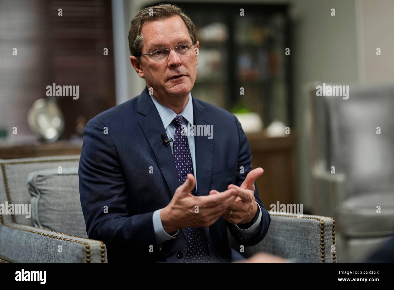 State House Speaker Cameron Sexton, R-Crossville, speaks during an ...