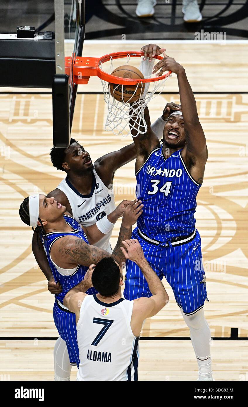 from left Anthony Black, Jaren Jackson Jr., Santi Aldama, Wendell ...