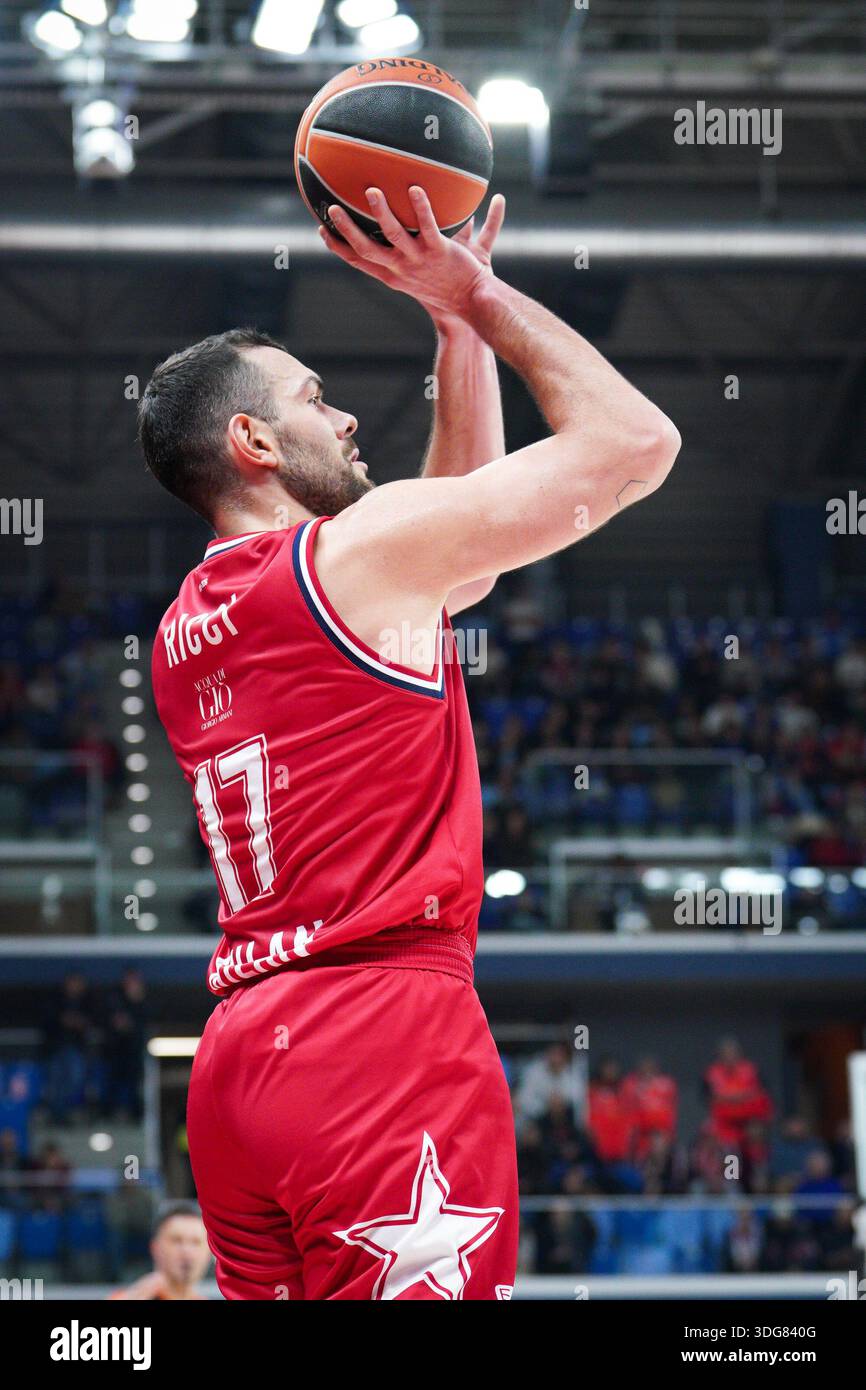 EA7 Emporio Armani Milano vs. Red Star Meridianbet Belgrade, pictured ...