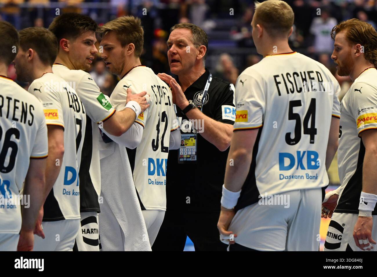 15 January 2026, Denmark, Herning: Handball: European Championship ...