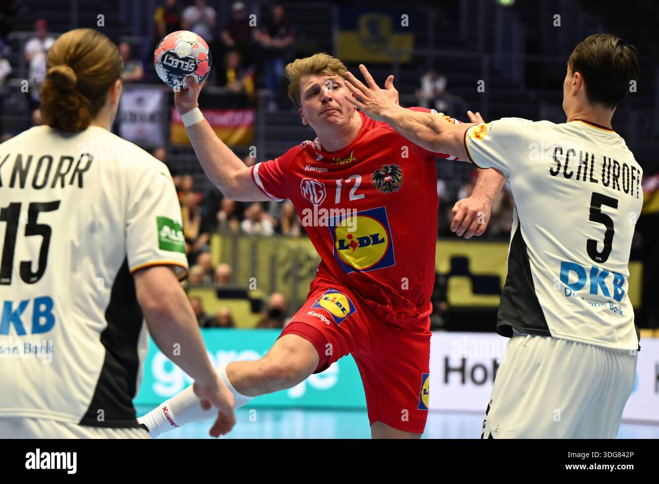 15 January 2026, Denmark, Herning: Handball: European Championship ...