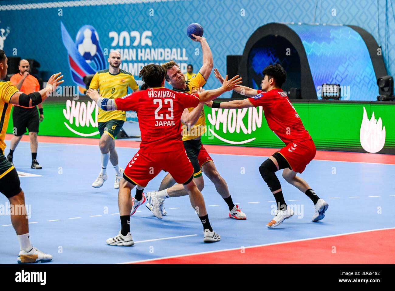 Kuwait City, Kuwait. 15th January 2026. Asian Handball Championship ...