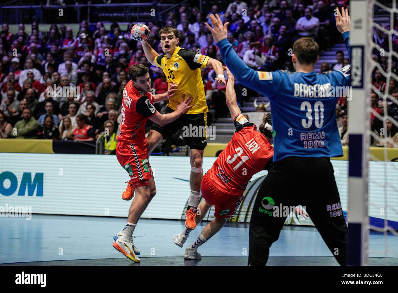 Bærum 20260115. Ukraine's Taras Minotskyi during the European ...