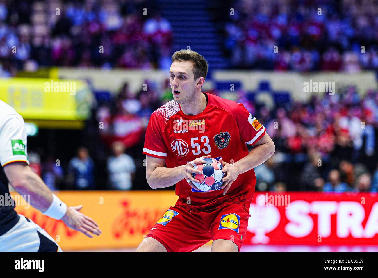 Nikola Bilyk (Oesterreich, #53) DEN, Deutschland vs. Oesterreich ...