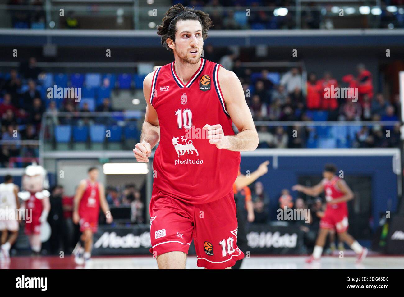 EA7 Emporio Armani Milano vs. Red Star Belgrade Meridianbet, pictured ...