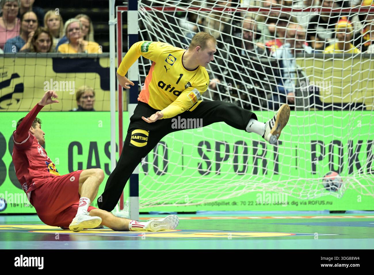 15 January 2026, Denmark, Herning: Handball: European Championship ...