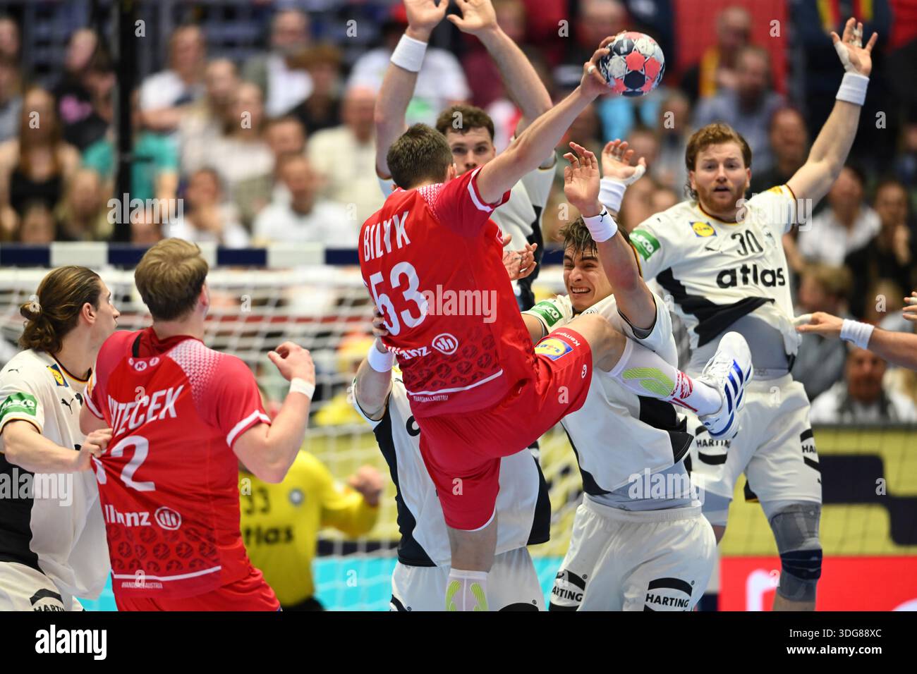 15 January 2026, Denmark, Herning: Handball: European Championship ...