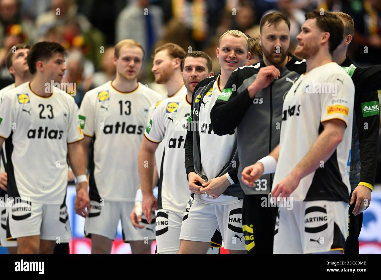 15 January 2026, Denmark, Herning: Handball: European Championship ...