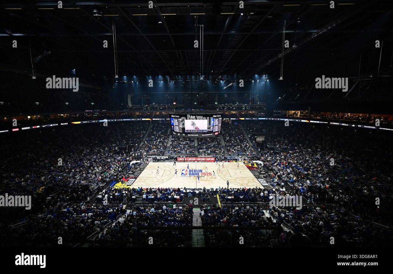 Overview, Uber Arena Berlin, January 15, 2026, Basketball, NBA Berlin ...