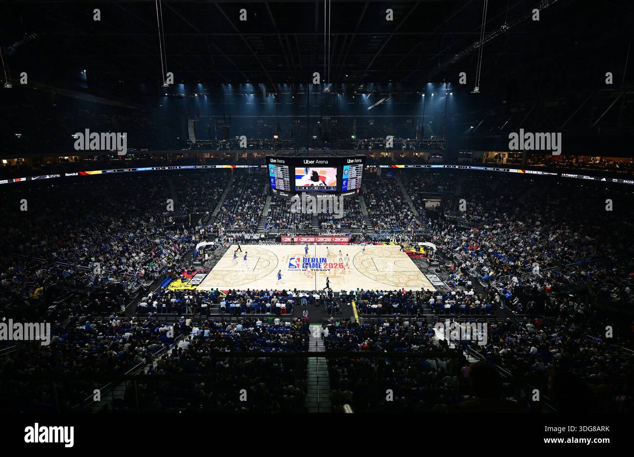 Overview, Uber Arena Berlin, January 15, 2026, Basketball, NBA Berlin ...