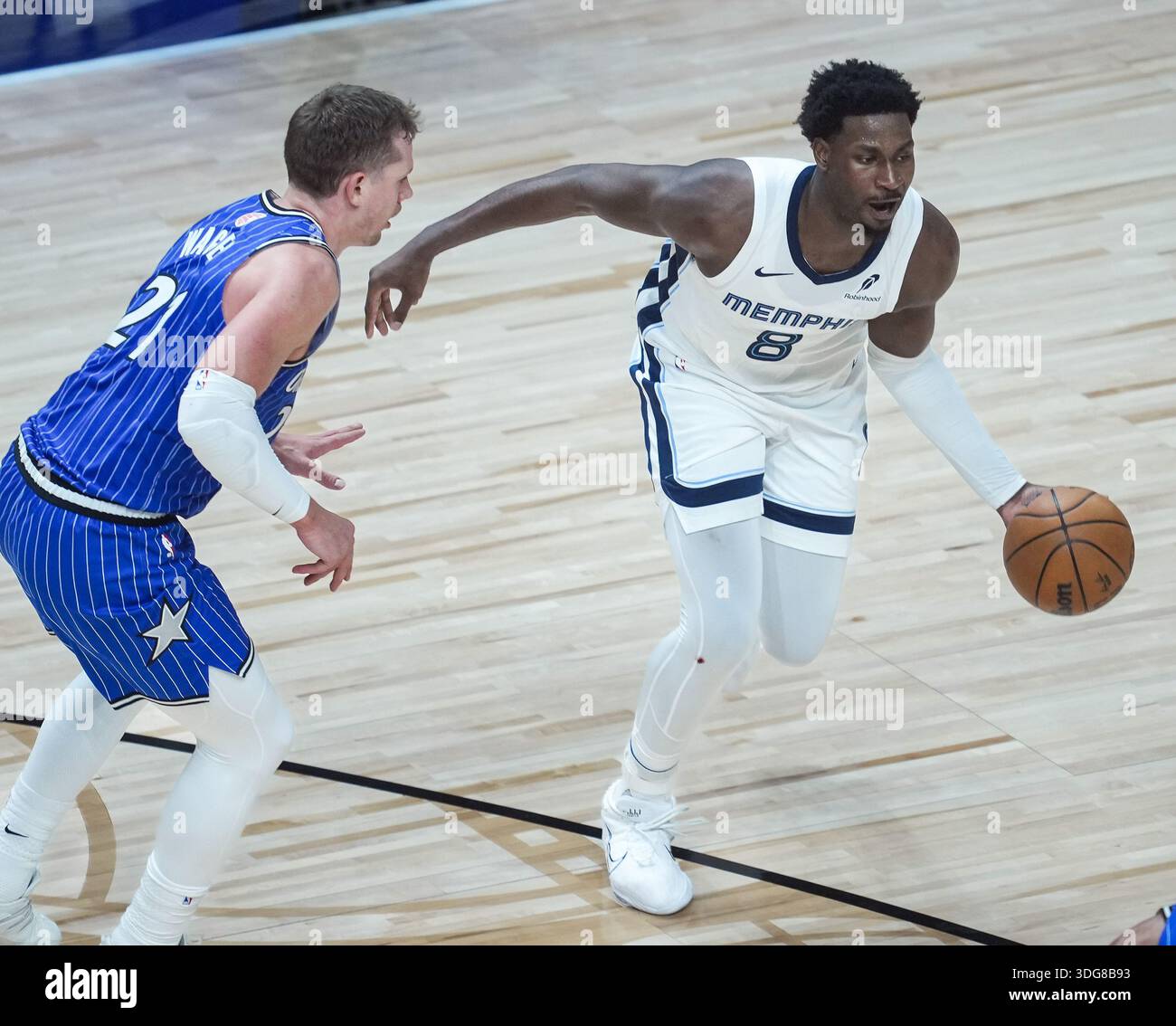 15 January 2026, Berlin: Basketball: NBA, Orlando Magic - Memphis ...