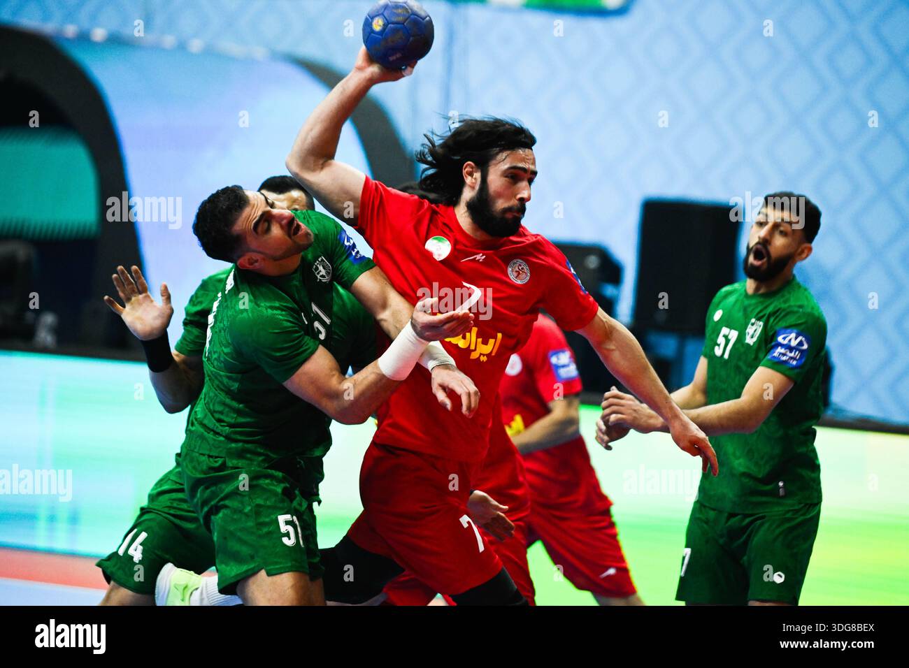 Kuwait City, Kuwait. 15th January 2026. Asian Handball Championship ...