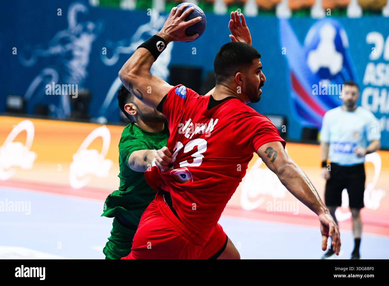 Kuwait City, Kuwait. 15th January 2026. Asian Handball Championship ...