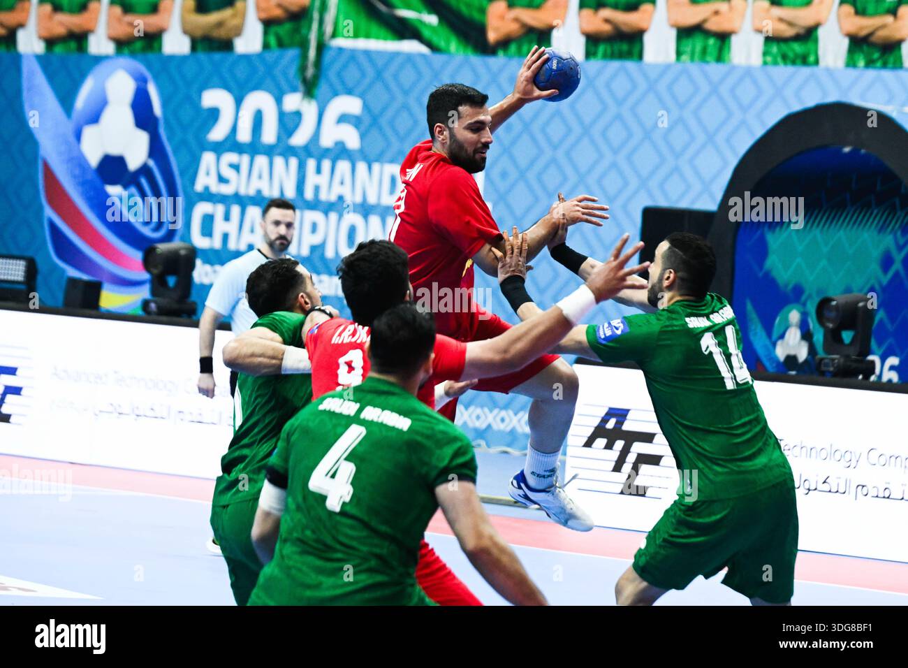 Kuwait City, Kuwait. 15th January 2026. Asian Handball Championship ...