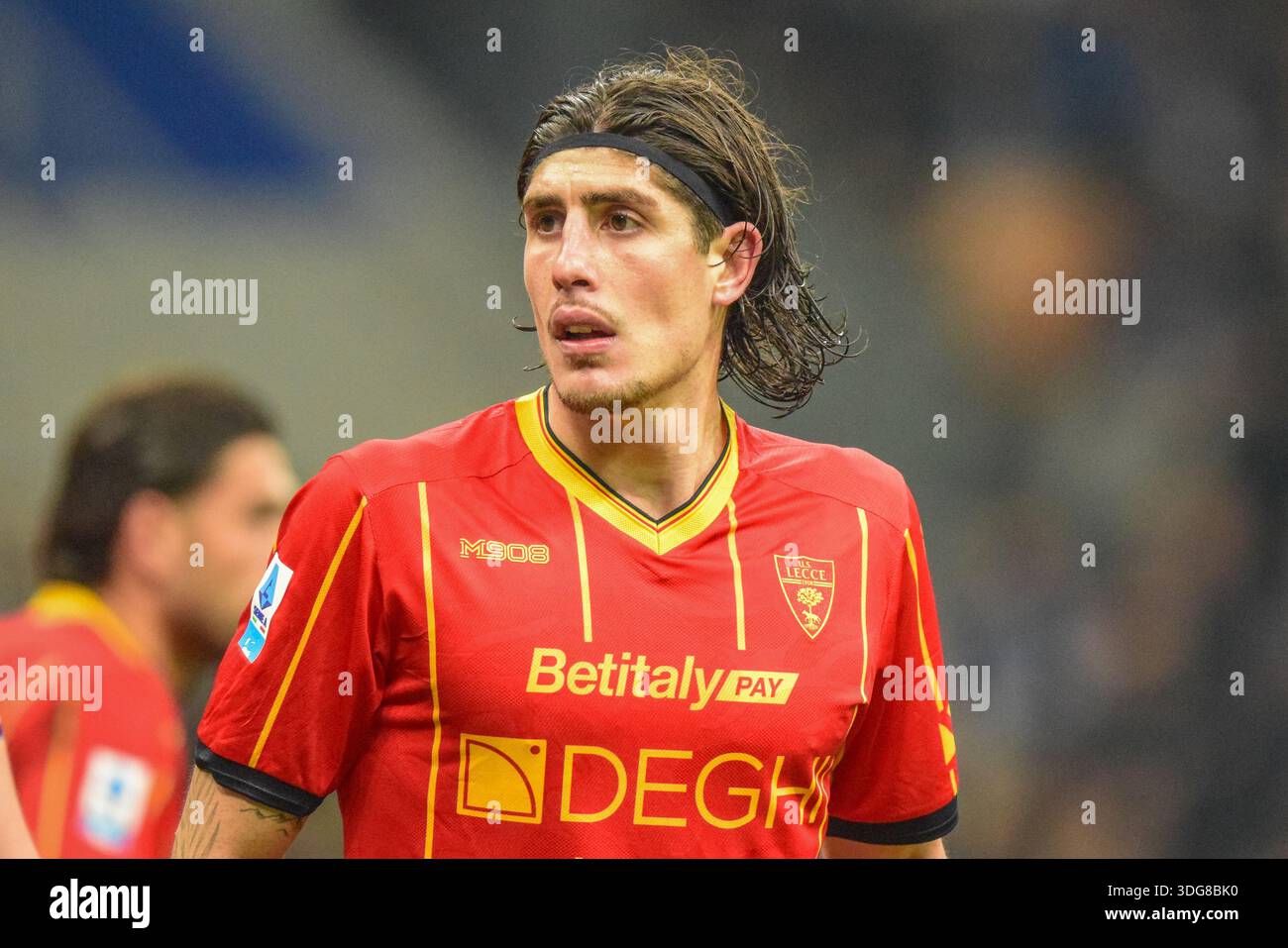 Omri Gandelman of Lecce seen in action during Serie A 2025/26 football ...