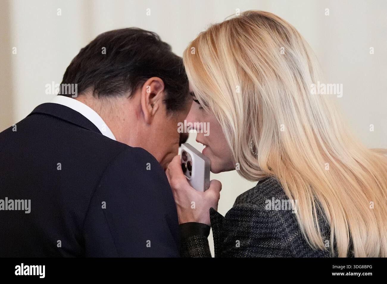 Attorney General Pam Bondi and Assistant Attorney General Todd Blanche ...