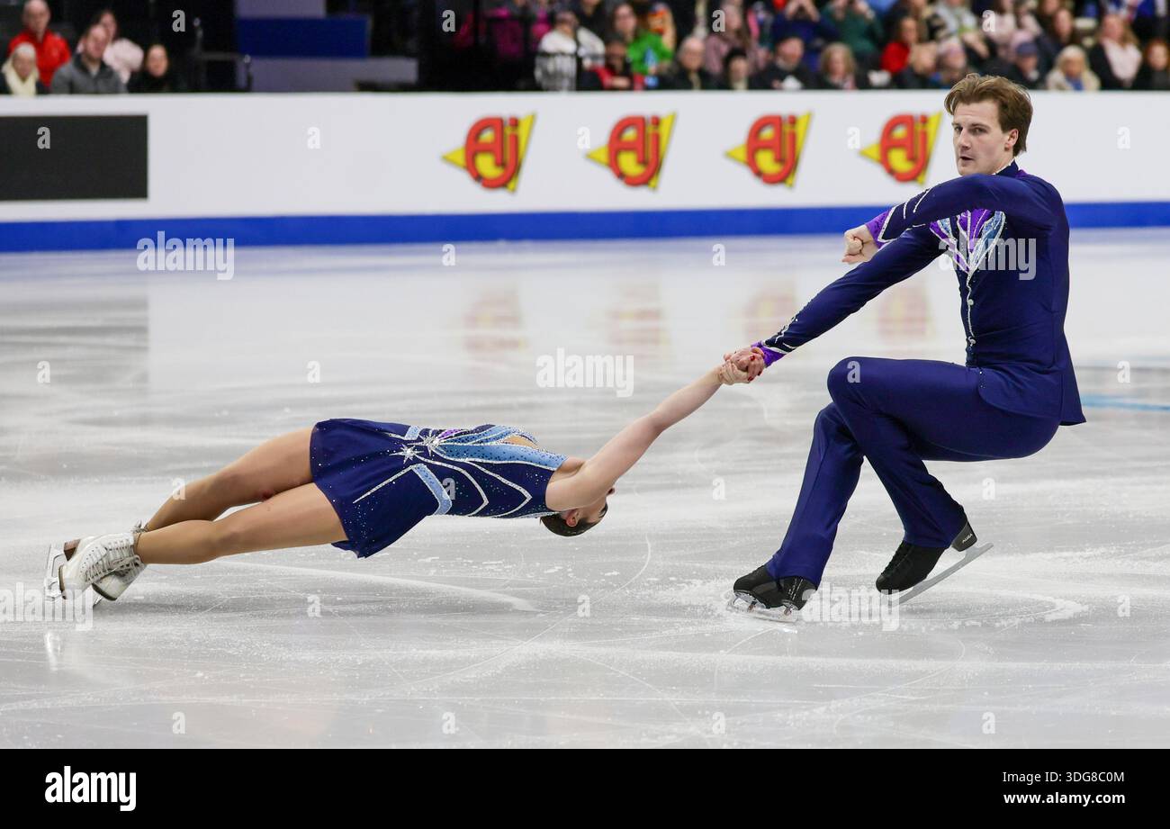 15th January 2026; Utilita Arena, Sheffield, Yorkshire, England; ISU ...