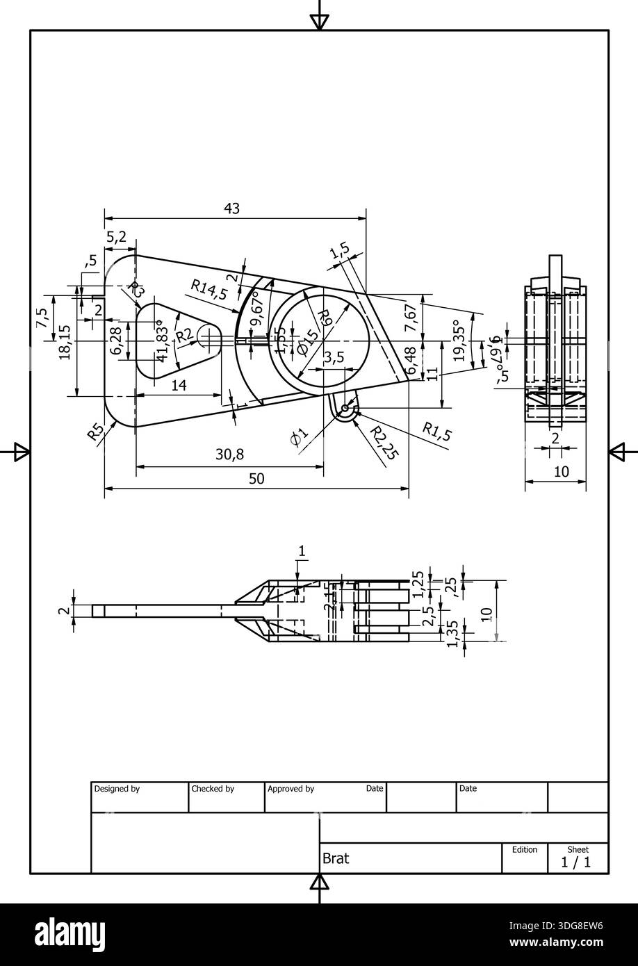 Computer aided engineering Black and White Stock Photos & Images - Alamy