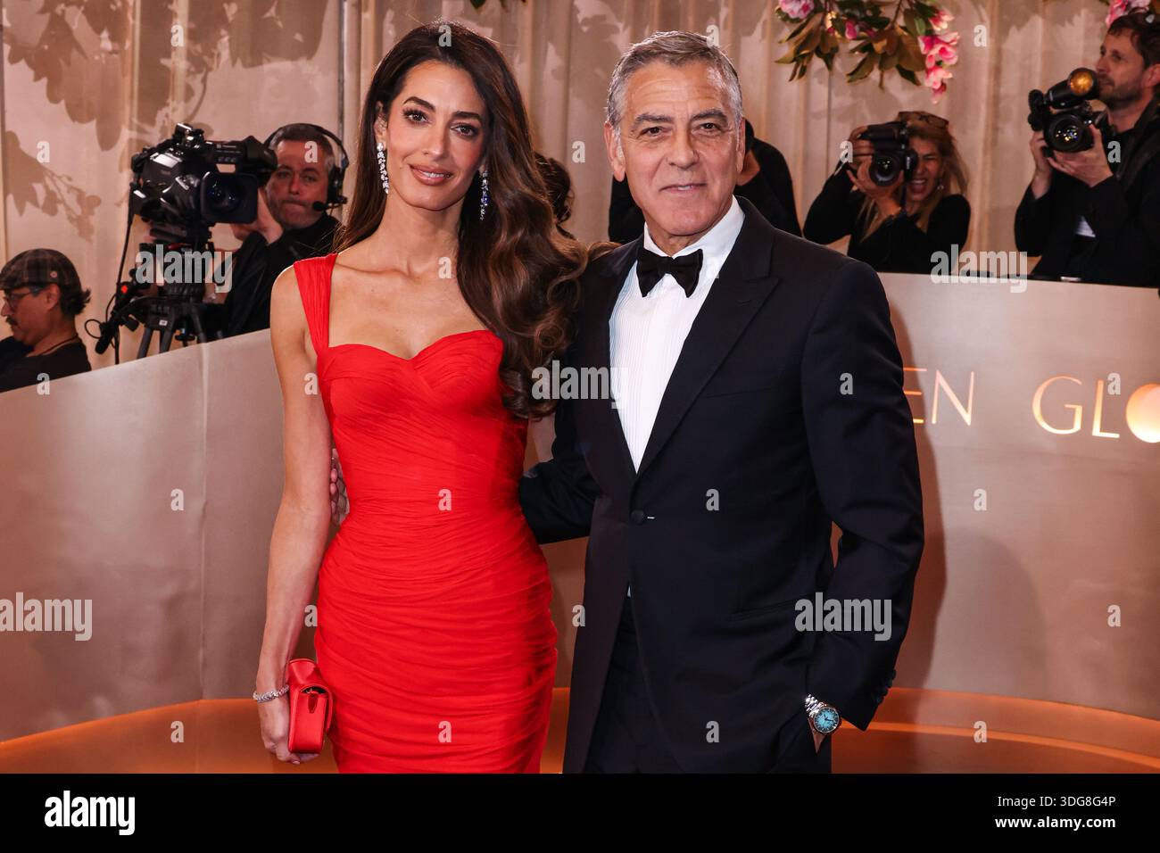 BEVERLY HILLS, LOS ANGELES, CALIFORNIA, USA - JANUARY 11: Amal Clooney ...