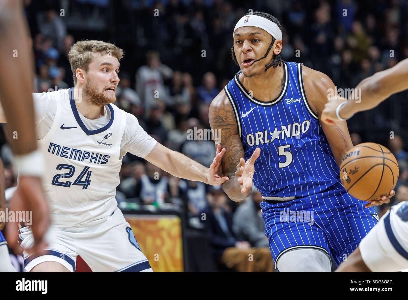 15 January 2026, Berlin: Basketball, NBA, Orlando Magic - Memphis ...