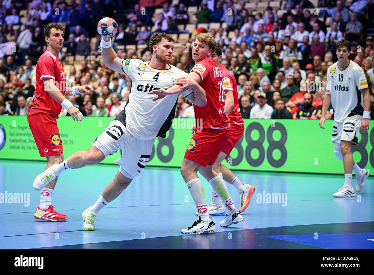 15 January 2026, Denmark, Herning: Handball: European Championship ...