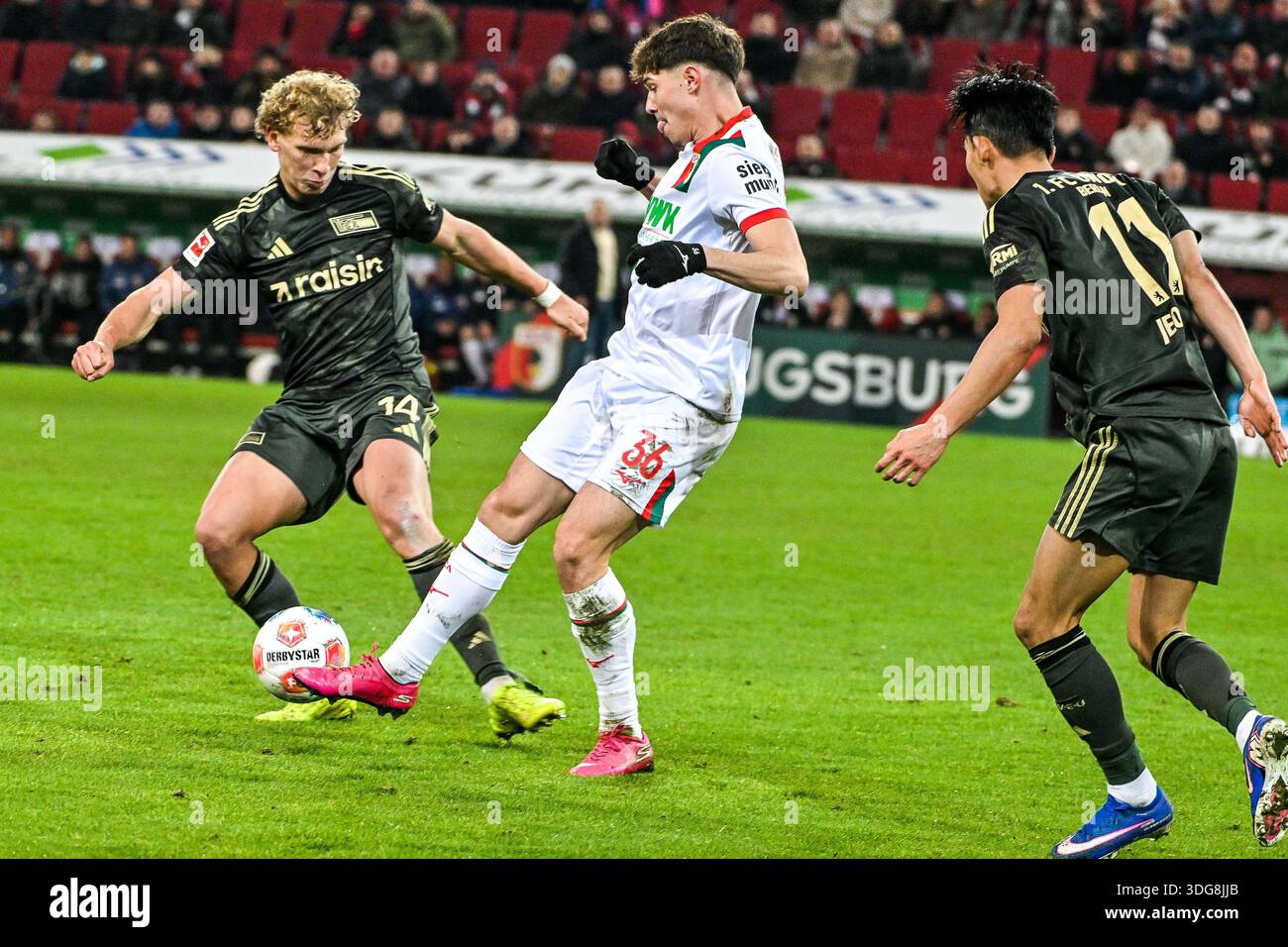January 15, 2026, WWK-Arena, FC Augsburg, GER, 1. FBL, FC FC Augsburg vs 1. Union Berlin, image ...