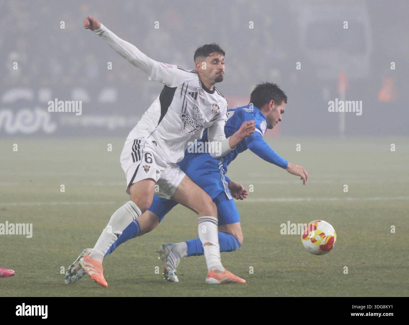 Spanish King Cup soccer match Albacete Balonpie vs Real Madrid at ...