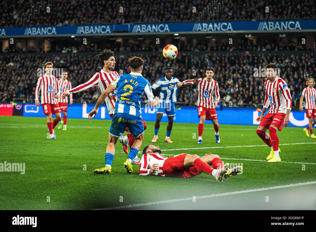 Spanish Copa del Rey soccer match Deportivo de La Coruna vs Atletico de ...