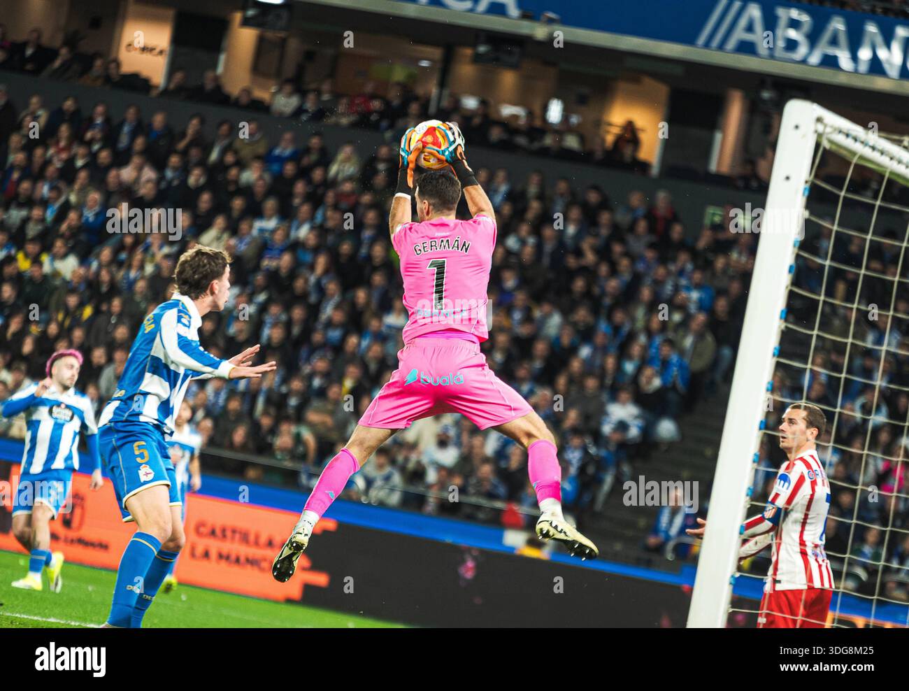 Spanish Copa del Rey soccer match Deportivo de La Coruna vs Atletico de ...