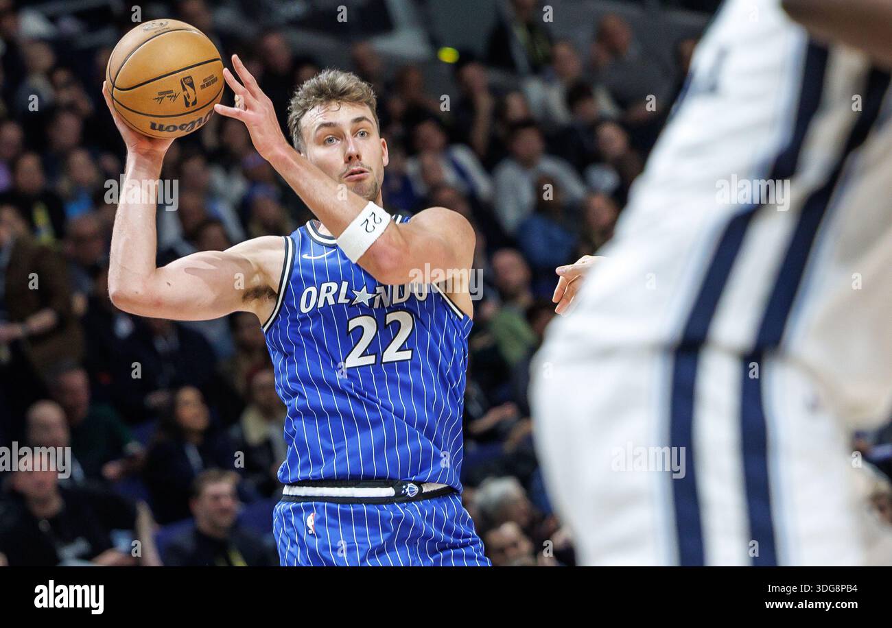 15 January 2026, Berlin: Basketball, NBA, Orlando Magic - Memphis ...