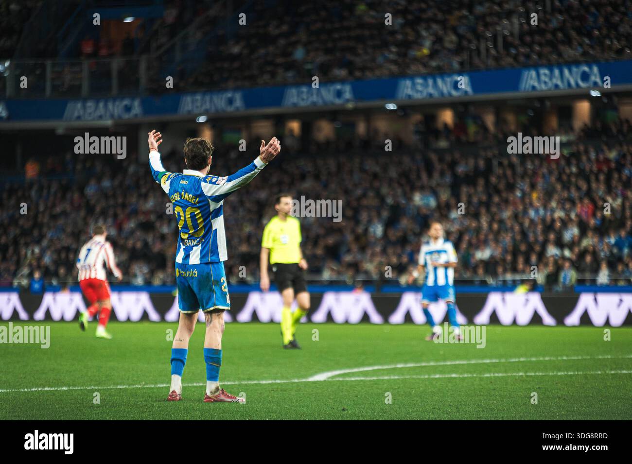 Spanish Copa del Rey soccer match Deportivo de La Coruna vs Atletico de ...