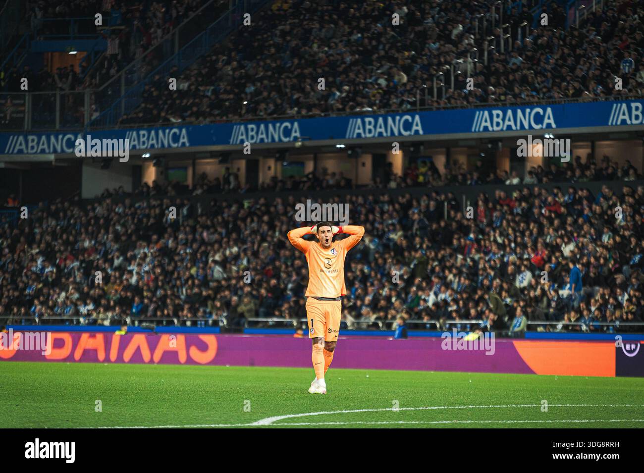 Spanish Copa del Rey soccer match Deportivo de La Coruna vs Atletico de ...