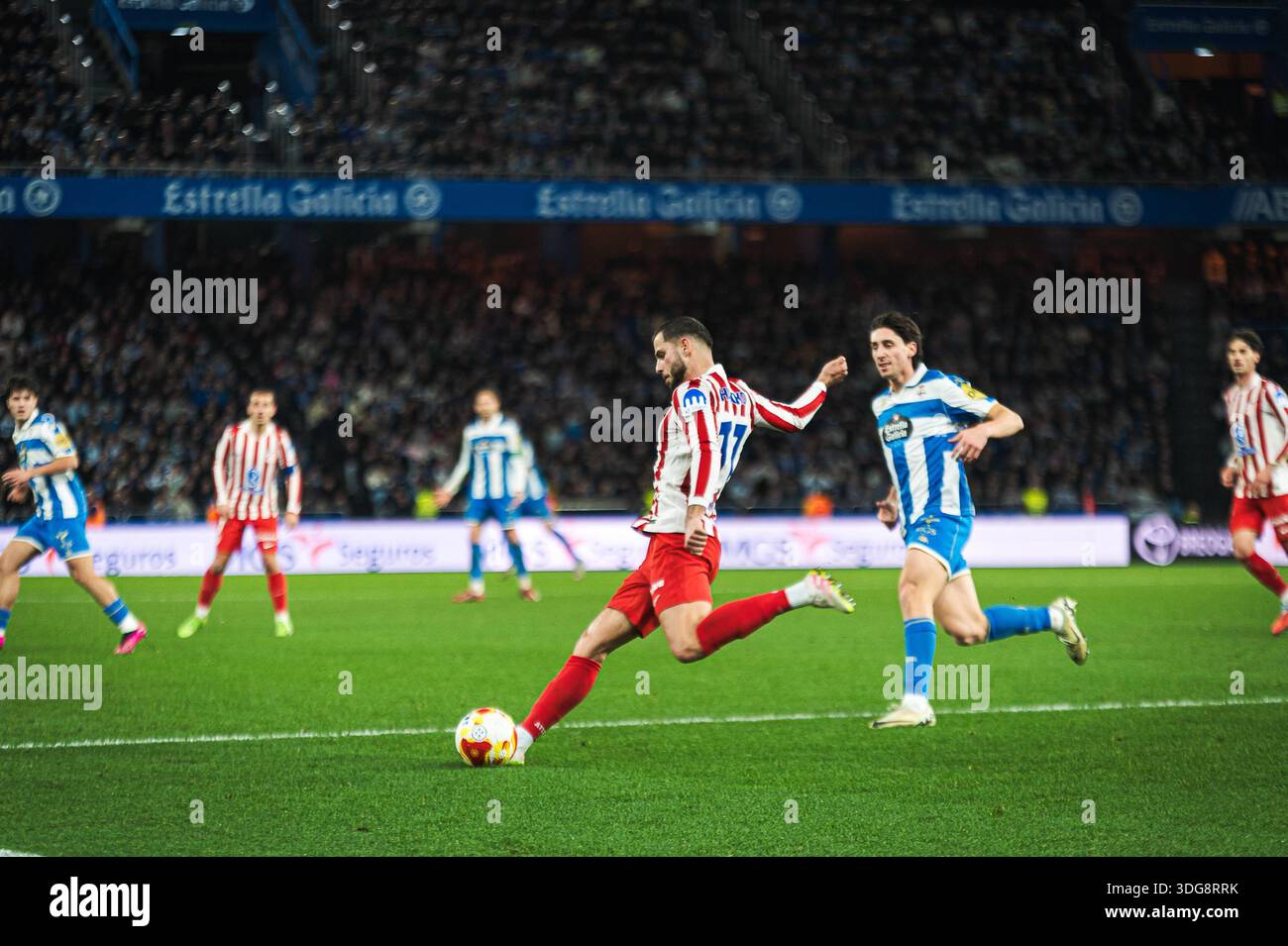 Spanish Copa del Rey soccer match Deportivo de La Coruna vs Atletico de ...