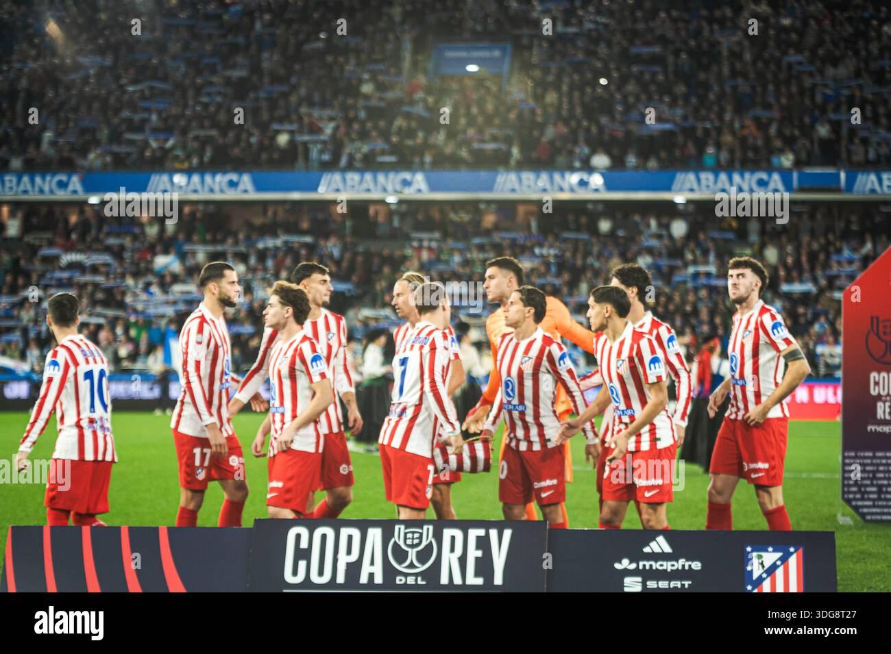 Spanish Copa del Rey soccer match Deportivo de La Coruna vs Atletico de ...
