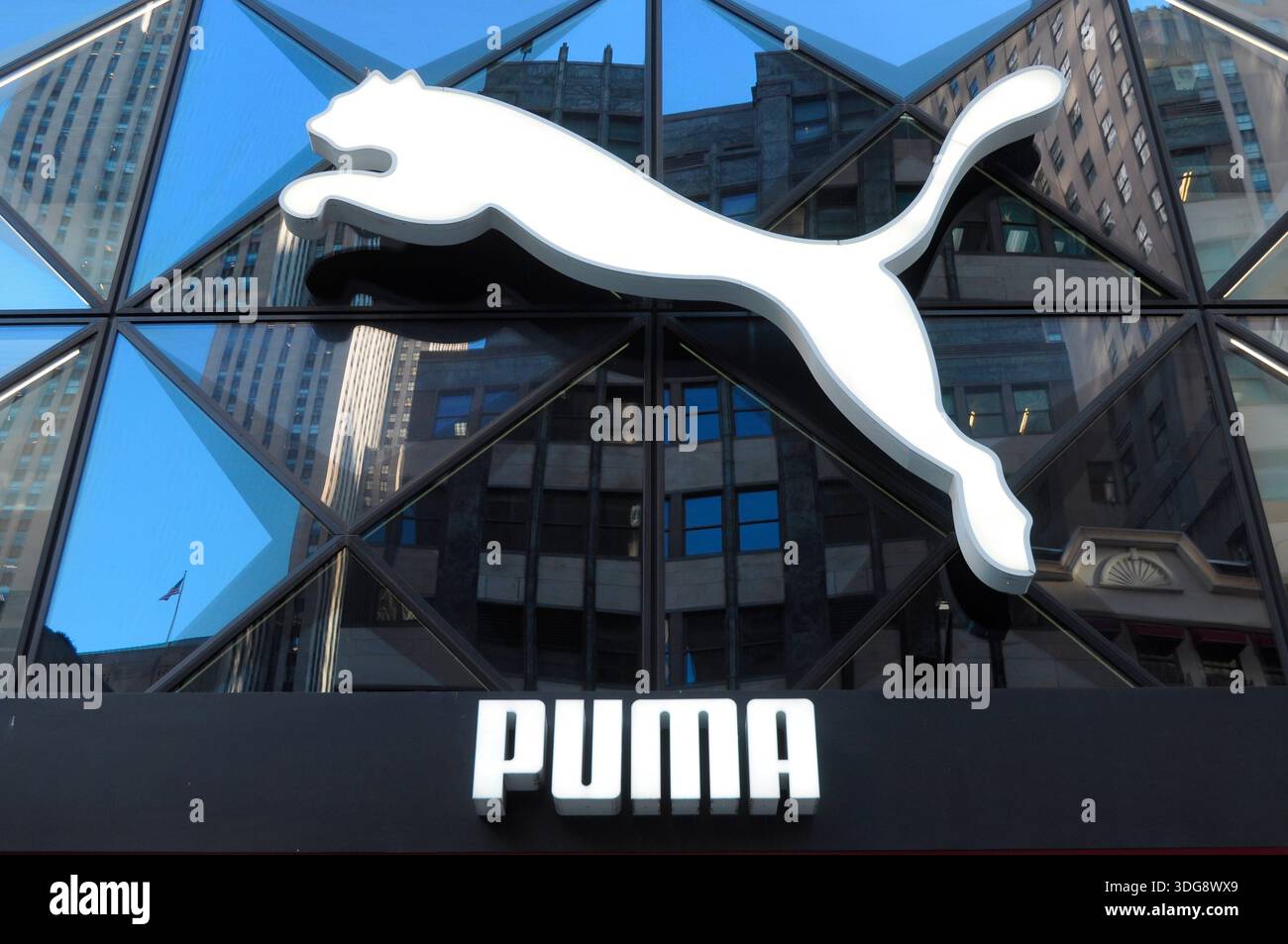 New York, United States. 15th Jan, 2026. A Puma store is seen in ...