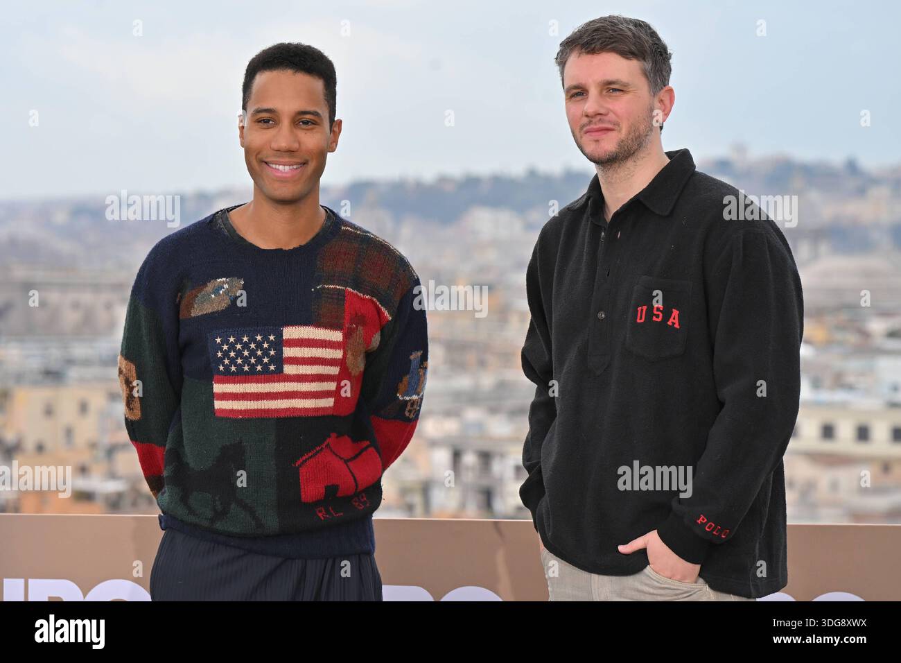 launch photocall of the HBO MAX platform in Italy Mickey Down, Konrad ...