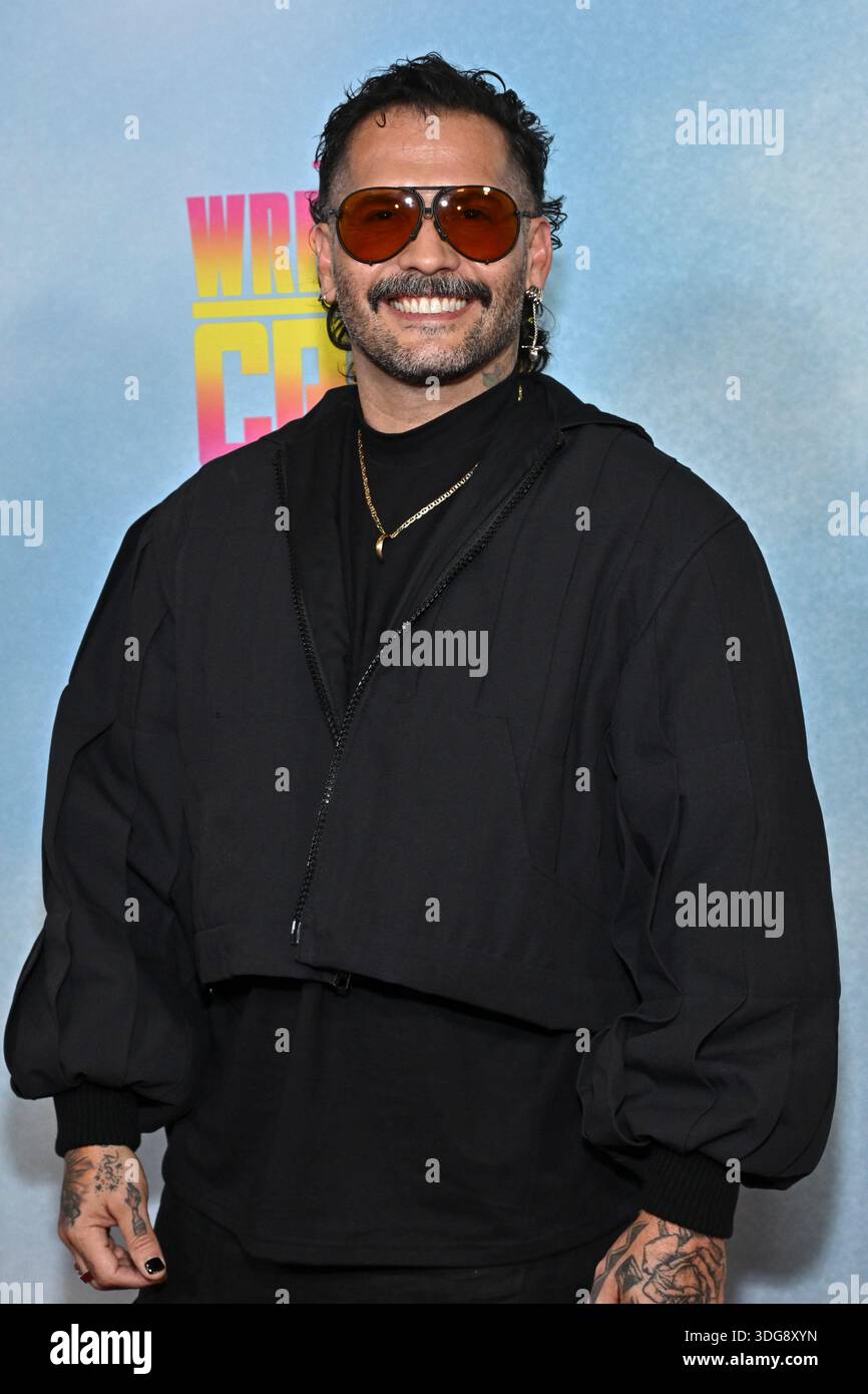 Angel Manuel Soto attends the special screening of "The Wrecking Crew ...