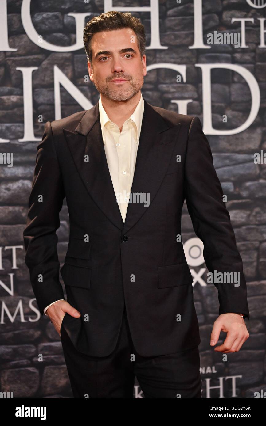 Daniel Ings on the red carpet of the premiere Knight of the seven ...