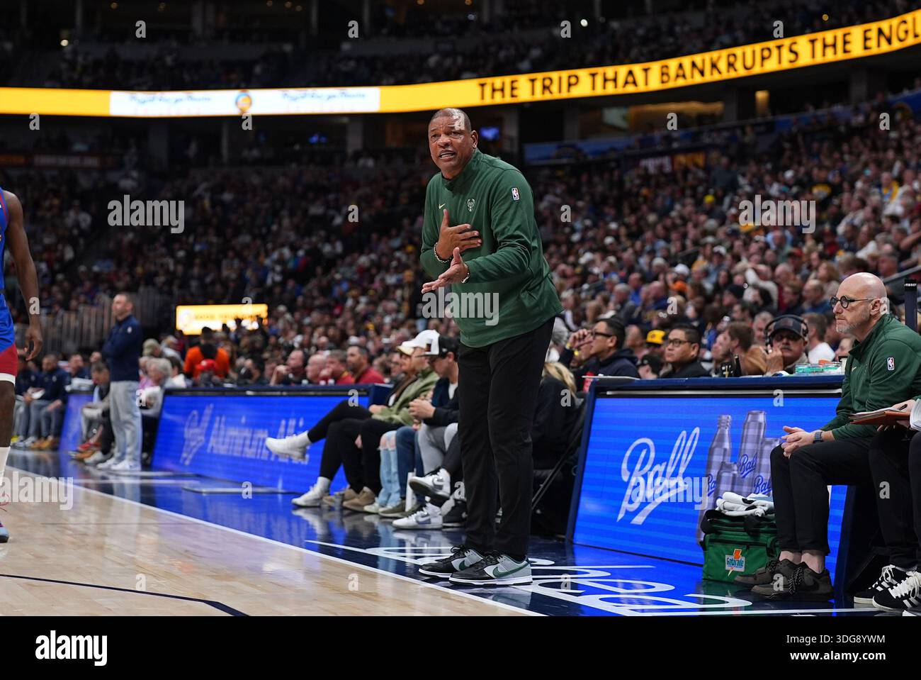 Milwaukee Bucks head coach Doc Rivers in the second half of an NBA ...