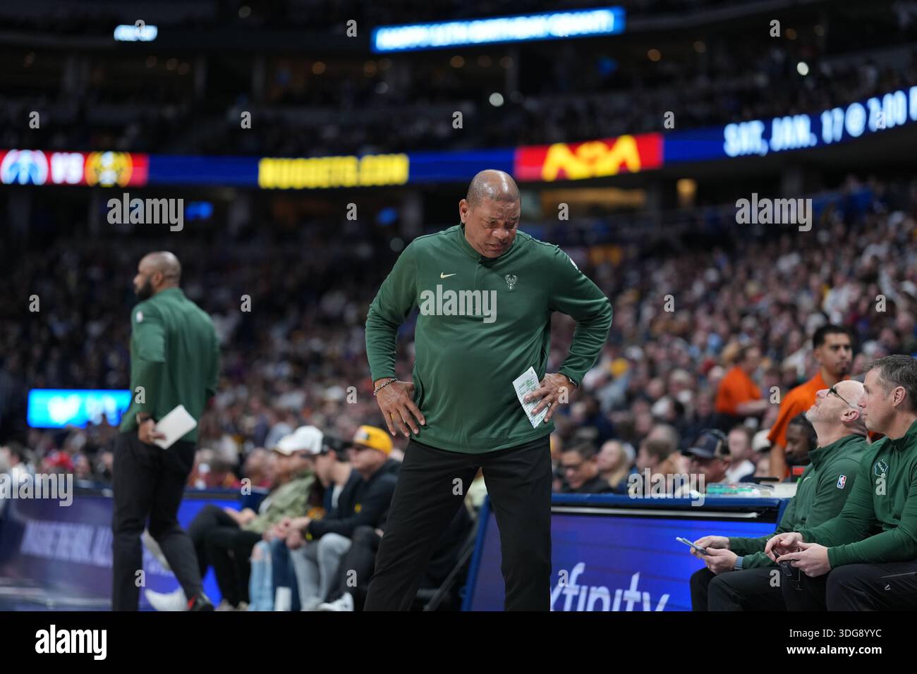 Milwaukee Bucks head coach Doc Rivers in the second half of an NBA ...