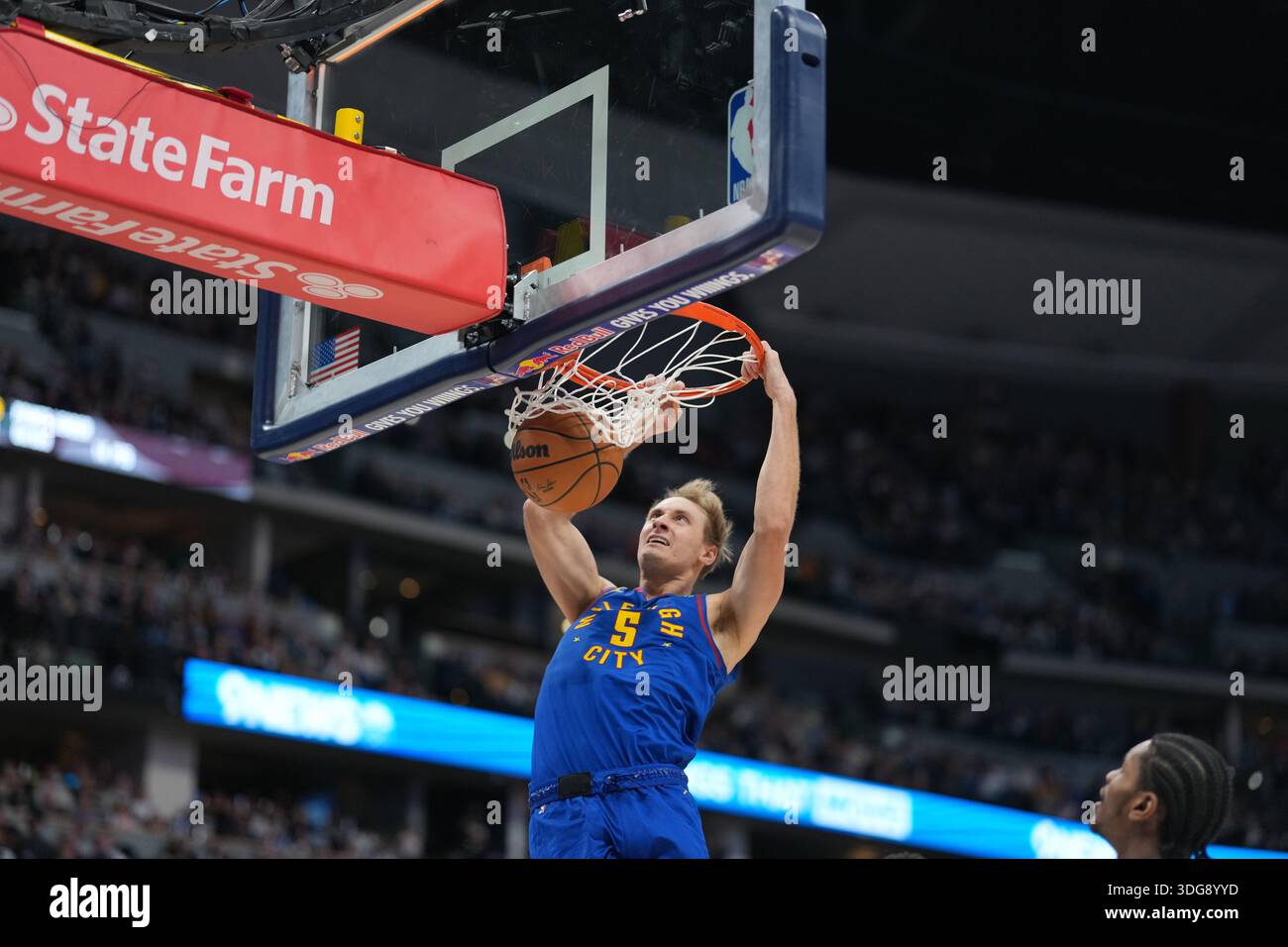 Denver Nuggets forward Hunter Tyson (5) in the second half of an NBA ...