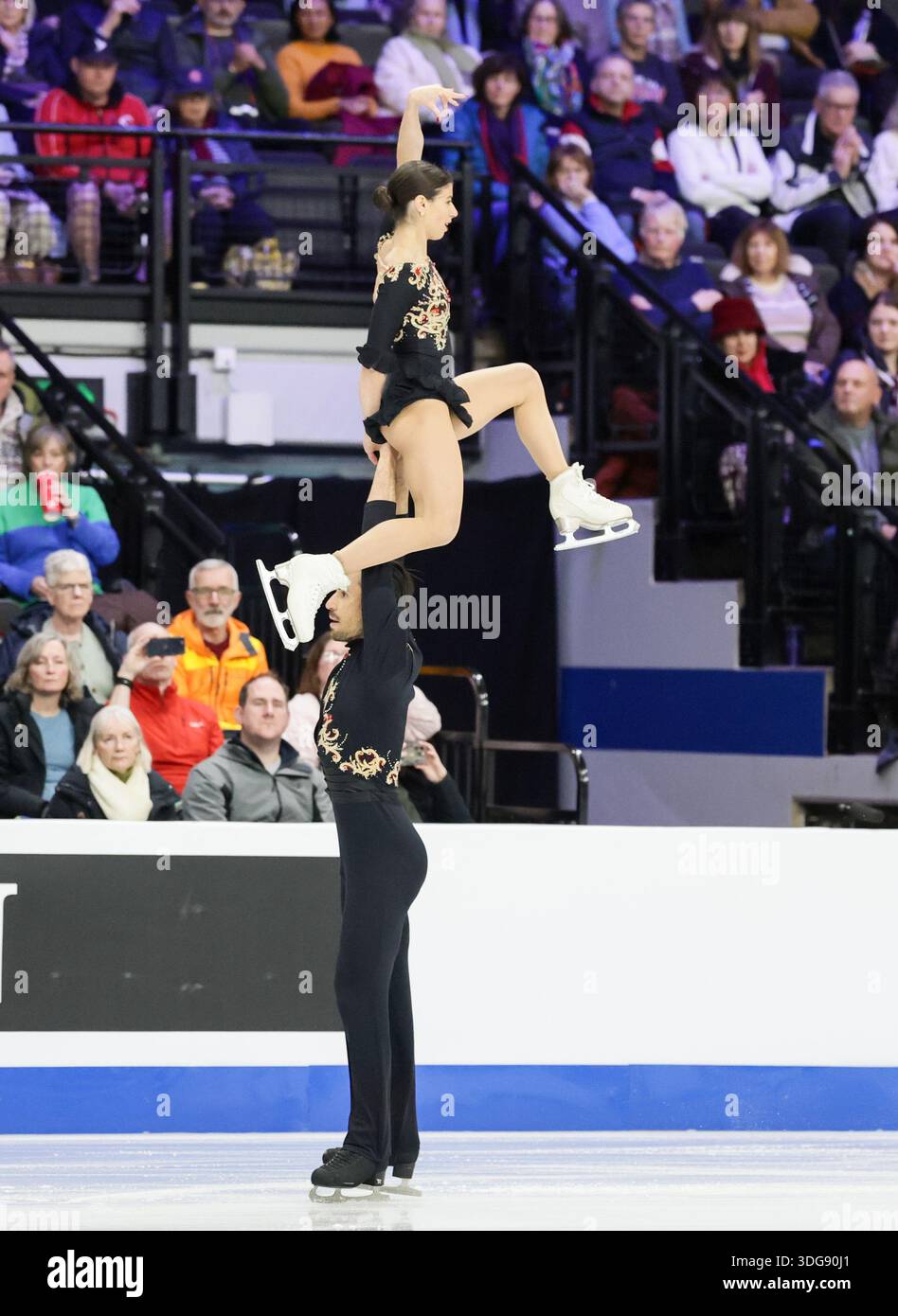 15th January 2026; Utilita Arena, Sheffield, Yorkshire, England; ISU ...