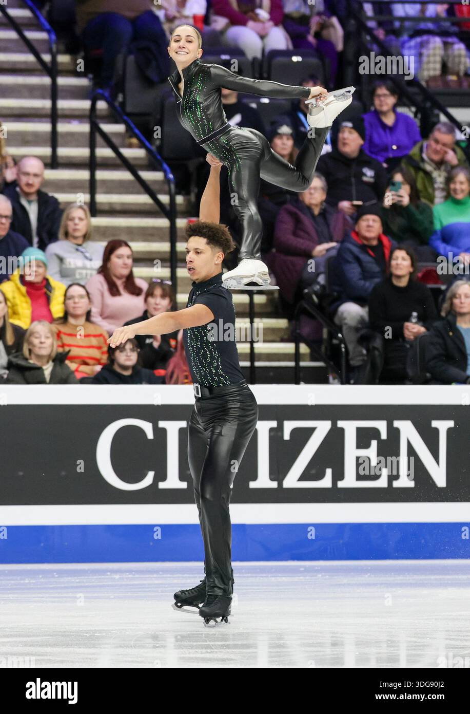 15th January 2026; Utilita Arena, Sheffield, Yorkshire, England; ISU ...