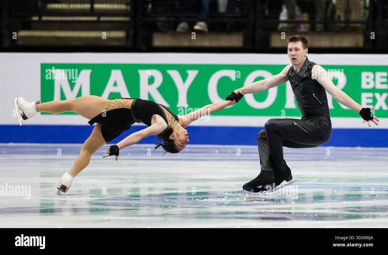 15th January 2026; Utilita Arena, Sheffield, Yorkshire, England; ISU ...